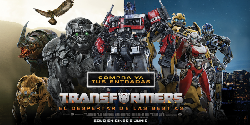 CINESUR | TRANSFORMERS: EL DESPERTAR DE LAS BESTIAS